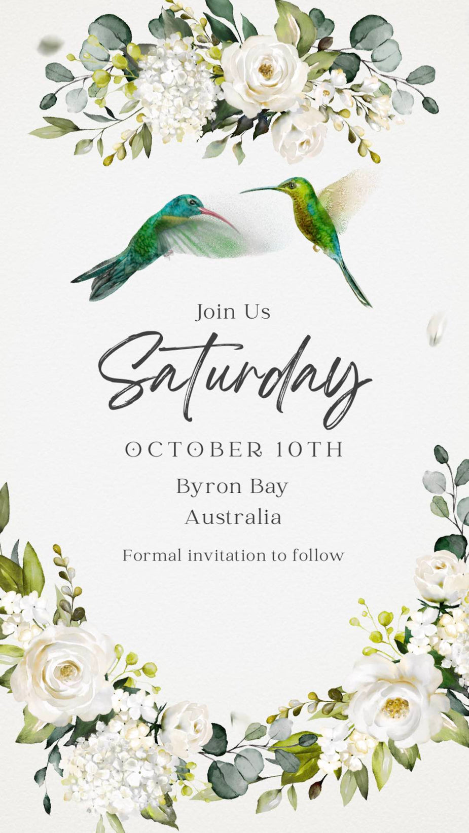 Celebrate Love with Bird Themed Wedding Invitations – Motion Stamp