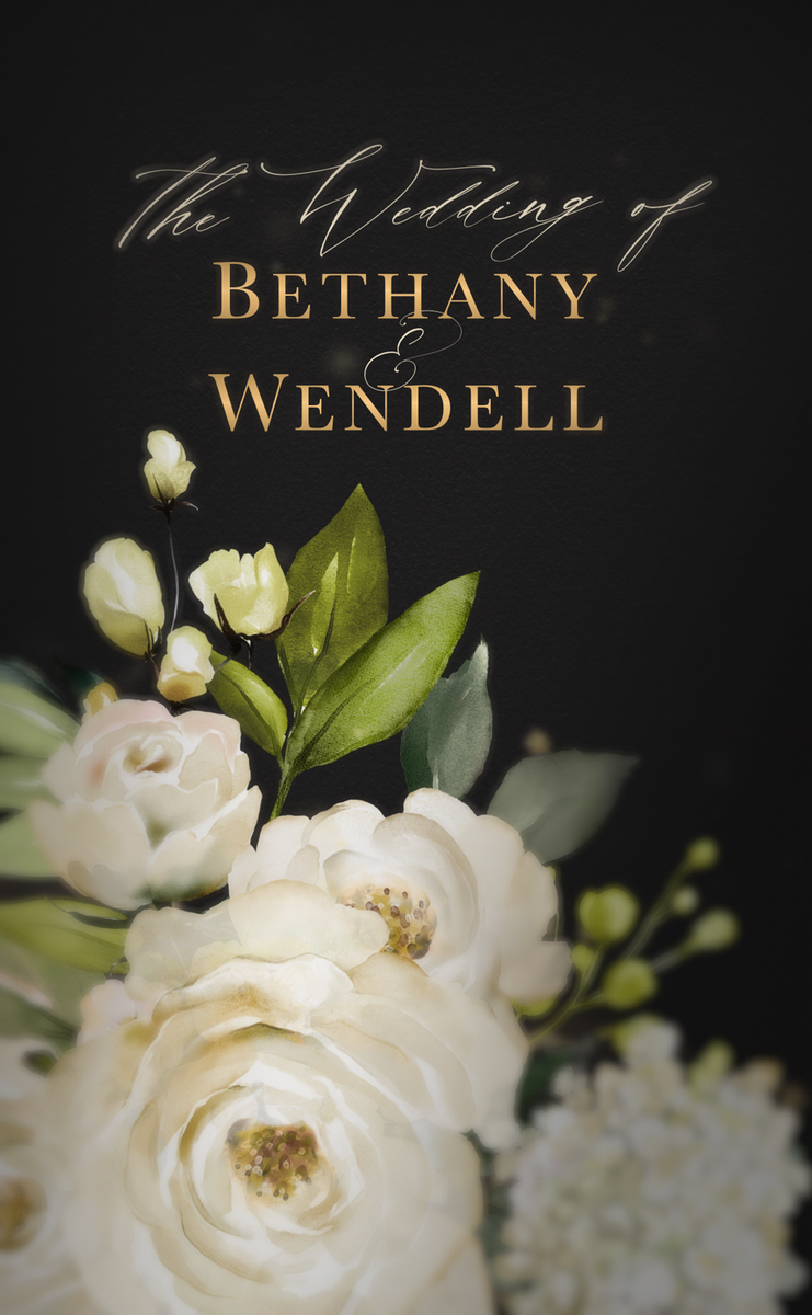 Impressive Black and Gold Wedding Invitations – Motion Stamp